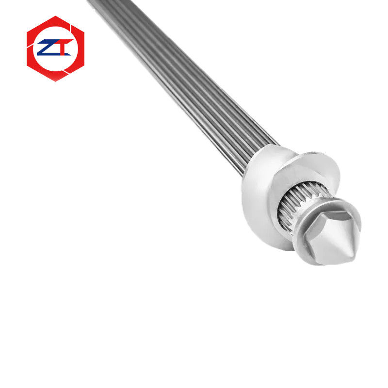 CPM240 Plastic Screw Extruder Shaft For Petrochemical 1.2343 Pre Hard ...