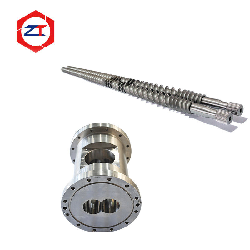 Twin Screw Food Extruder Screws And Barrels HIP Ni60 Alloy Material