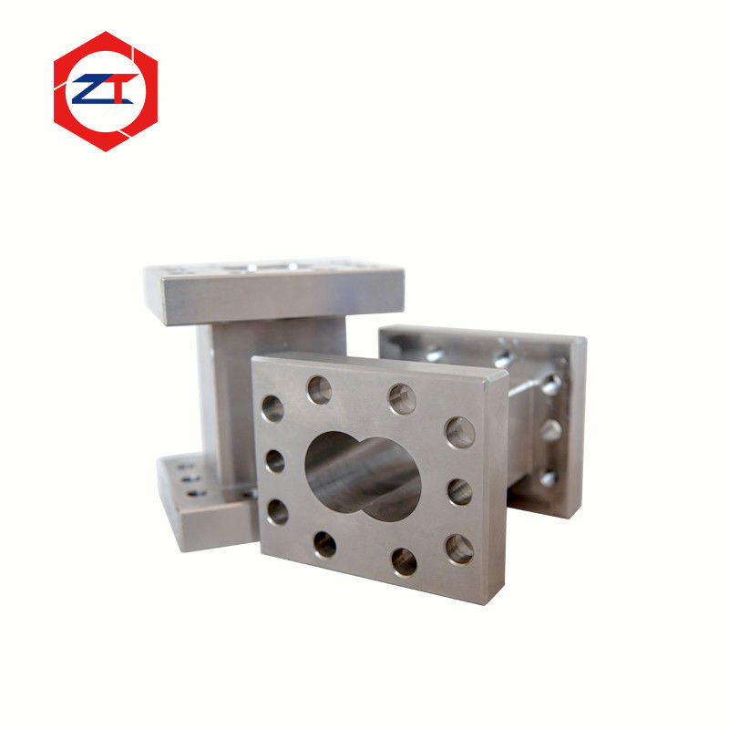 Lab Scale Twin Screw Extruder Screw Barrel Compounding Extruder