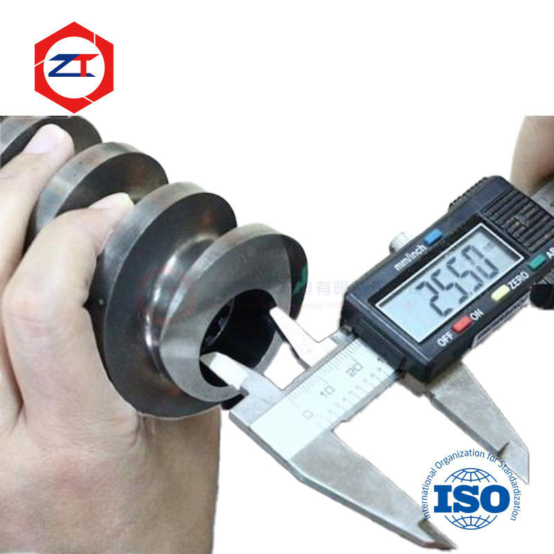 Extrusion Machines Twin Screw Extruder Parts With Center Diameter 15.6 ...