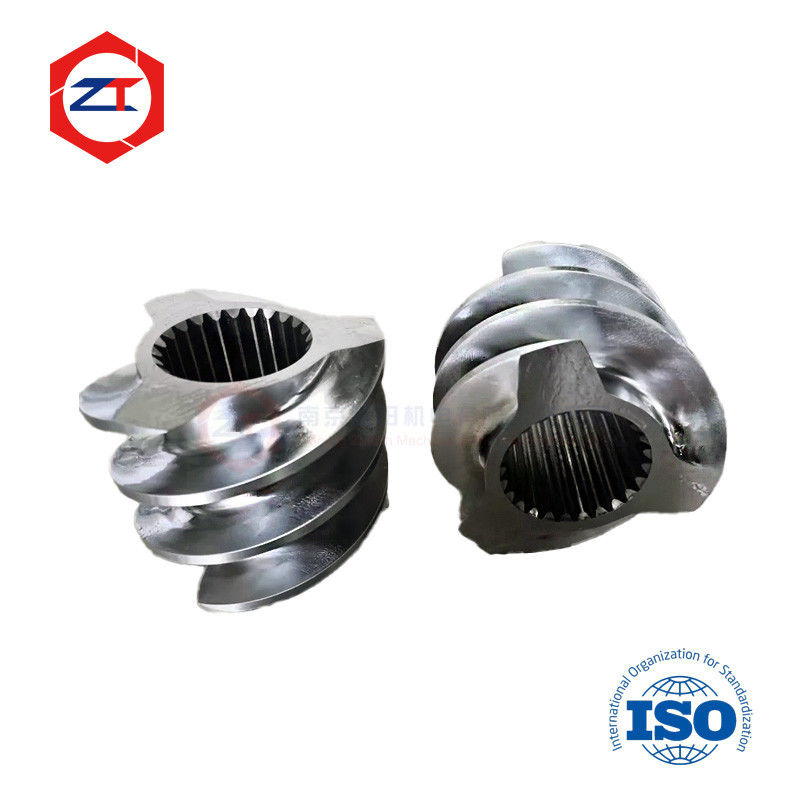 Extrusion Machines Twin Screw Extruder Parts With Center Diameter 15.6 ...