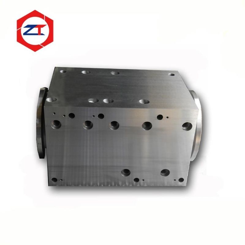 ZE Berstorff Extruder Machine Parts 80mm Clamp Connection 81mm Hole Dia ...