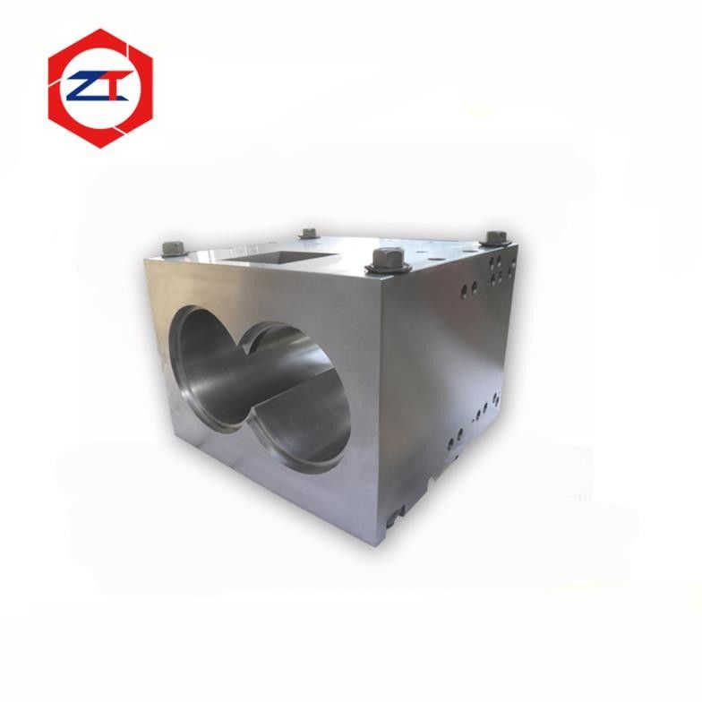 ZE Berstorff Pipe PVC Double Screw Extruder Machine Parts 80mm Clamp ...