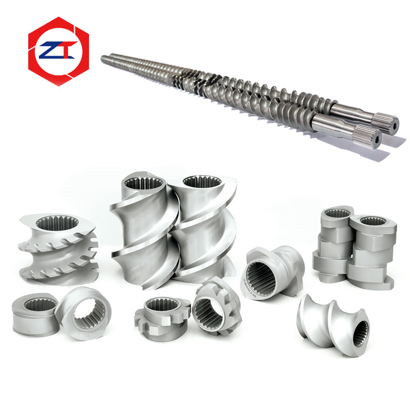 Twin Screw Extrusion Machine Screw Elements Hole Diameter 15.6-350mm ...