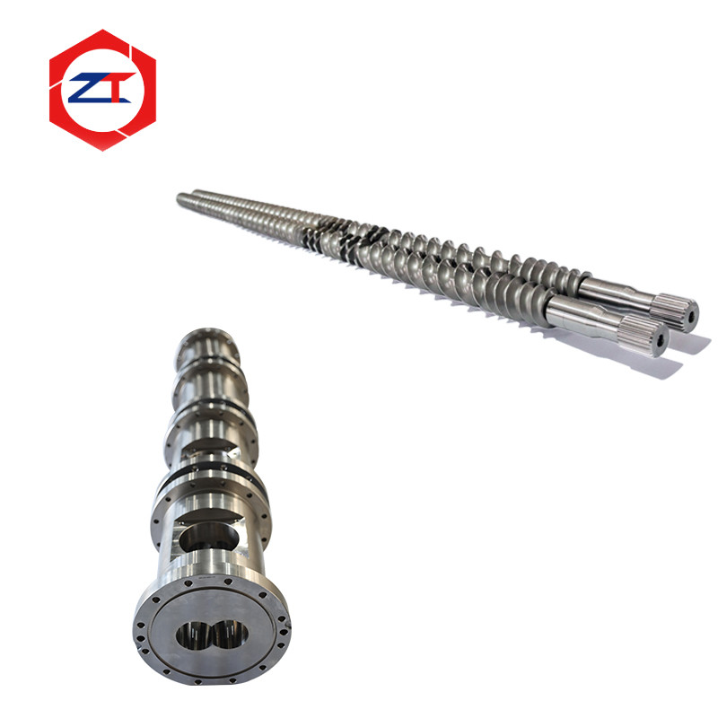 Twin Screw Food Extruder Screws And Barrels HIP Ni60 Alloy Material