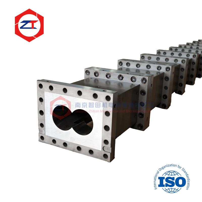 Side Feeder Barrel 45# Material Closed Barrel Non Vented For Twin Screw ...