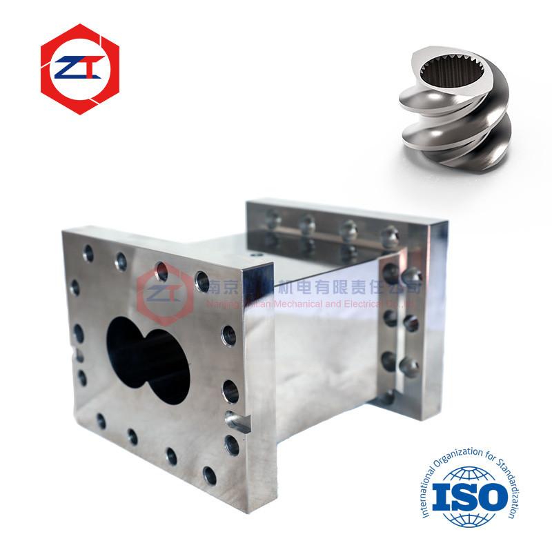 Twin Screw Extruder Barrel With Inner Liner 58 Machine European ...