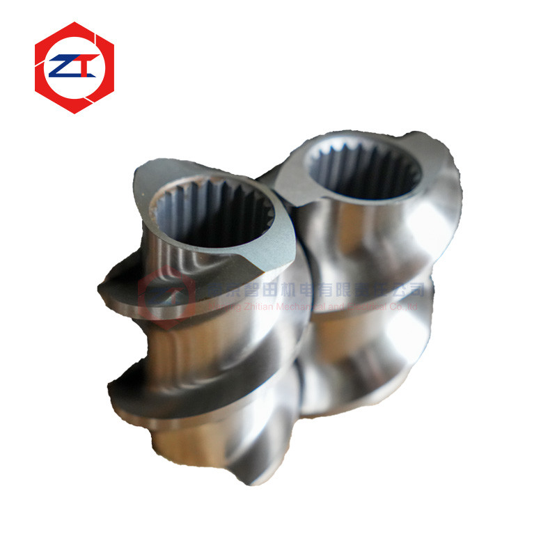 Customized Screw Segments / Twin Screw Extruder From 10-450mm Diameter ...